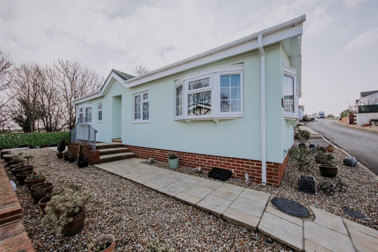 Park Home External Wall Insulation, Eastbourne Heights | Platinum Park ...