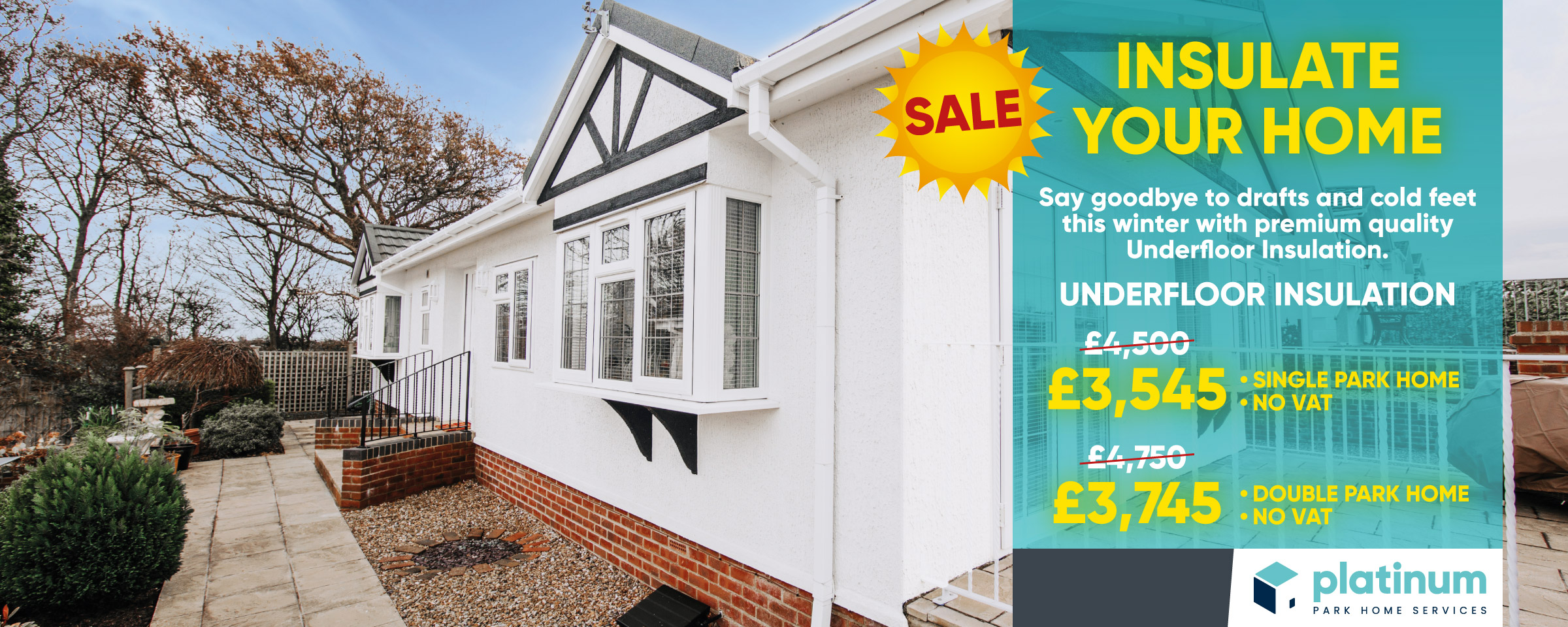 Platinum Park Home Services Ltd - Park Home Underfloor Insulation